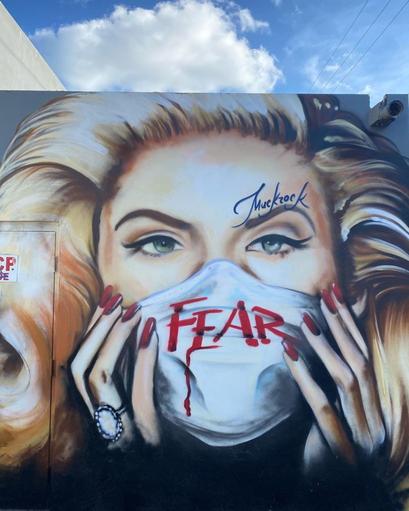 Le corona virus (covid-19) street art et graffiti - Street Artwork blog